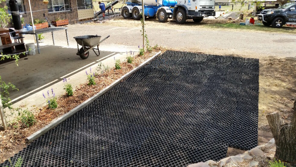 Plastic Turf Reinforcing Grids - Mouldible